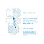 Chemola™ Delta Autoclave Fitting (Sealant) - South Coast Products USA